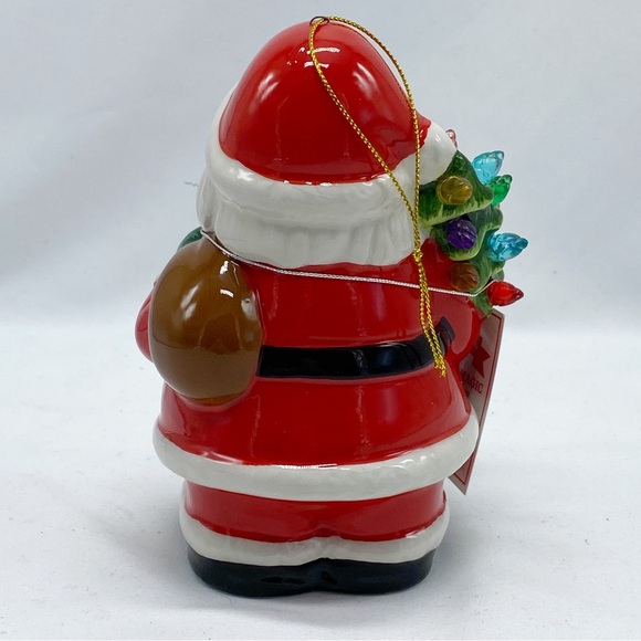 Mr. Christmas | Holiday | Mr Christmas Light Up Santa Ceramic Holiday ...